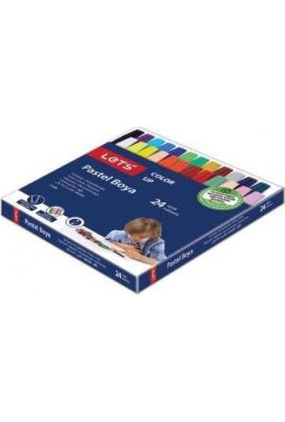 Let's Fıma Lets Pastel Boya 24 Renk Let's Fıma Lets Pastel Boya 24 Renk