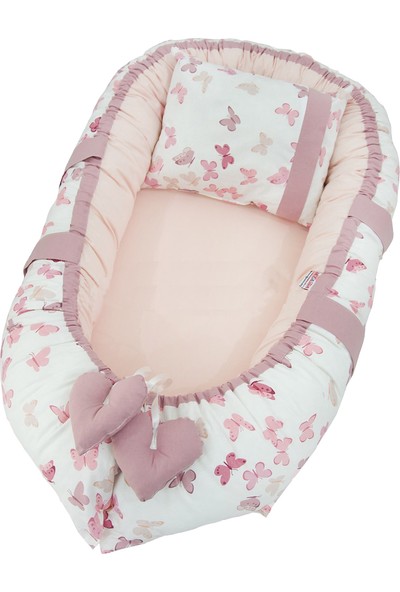 Modastra Babynest Pudra Kelebek Tasarım Baby Nest Modastra Babynest Pudra Kelebek Tasarım Baby Nest