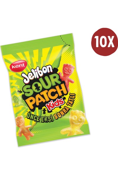 Jelibon Sour Patch 160 gr 10'lu Paket