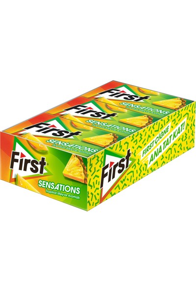 First Sensations Tropikal 27 gr - 12 Adet First Sensations Tropikal 27 gr - 12 Adet