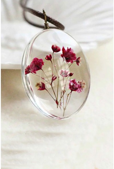 Yaşayan Kolyeler Mor Nefes Çiçeği YK250