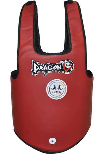 Dragon Ifma Onaylı Muay Thai Safeguard - Vücut Koruyucu - Kırmızı Dragon Ifma Onaylı Muay Thai Safeguard - Vücut Koruyucu - Kırmızı