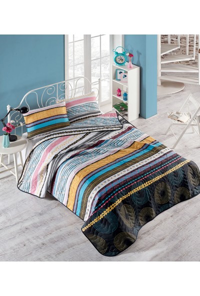 Eponj Home Kapitone Yatak Örtüsü Seti Çift Kişilik Efried Hardal Eponj Home Kapitone Yatak Örtüsü Seti Çift Kişilik Efried Hardal
