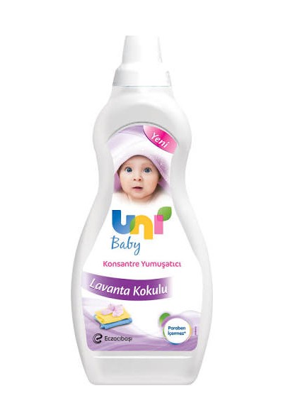 Uni Baby Konsantre Bebek Çamaşır Yumuşatıcısı 1200 Ml. Lavanta Kokulu