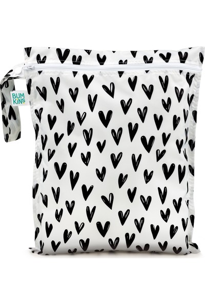 Bumkins Islak-Kirli Çantası - Hearts