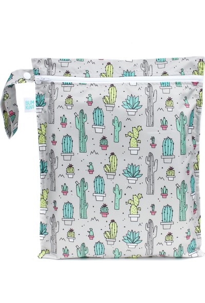 Bumkins Islak-Kirli Çantası - Cacti