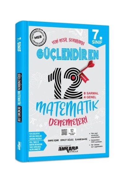 Ankara Yayıncılık 7.Sınıf Güçlendiren Matematik 12 Deneme Sınavı