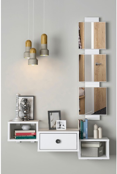 Sanal Mobilya Buse Dresuar Mat Beyaz