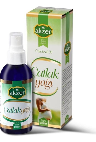 Akzer Bitkisel Çatlak Yağı 150 Ml