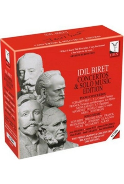 Idil Biret Concertos & Solo Music Edition - CD Idil Biret Concertos & Solo Music Edition - CD