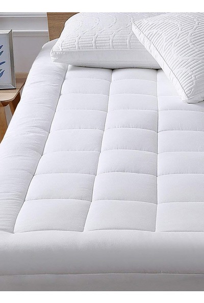 Kunzita Home Tek Kişilik Çift Sıra Fitted Ranforce Uyku Pedi 140 x 200