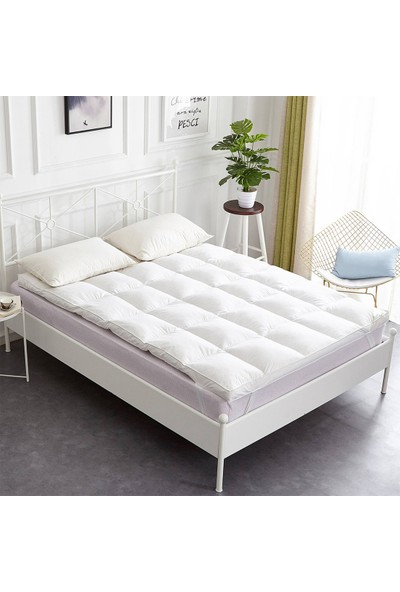 Kunzita Home Tek Kişilik Çift Sıra Lastikli Microfiber Uyku Pedi 120 x 200