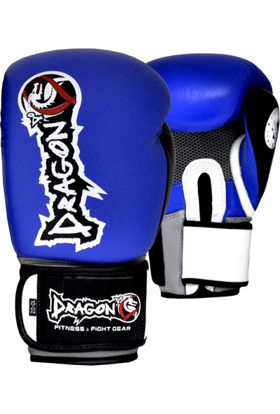 Dragon Ifma Onaylı Deri Muay Thai Boks Eldiveni Mavi Dragon Ifma Onaylı Deri Muay Thai Boks Eldiveni Mavi
