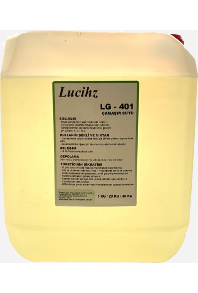 Lucihz 5 kg Çamaşır Suyu