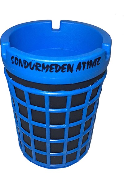 Moniev Kokusuz Sigara Küllük 2'li Yanmaz Renkli Küllük