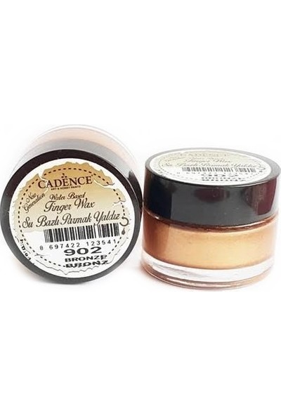 Cadence 902 Bronz Su Bazlı Parmak Yaldız Boya (20 Ml)