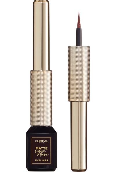 L'Oréal Paris Matte Signature Eyeliner 03 Marron - Kahverengi L'Oréal Paris Matte Signature Eyeliner 03 Marron - Kahverengi