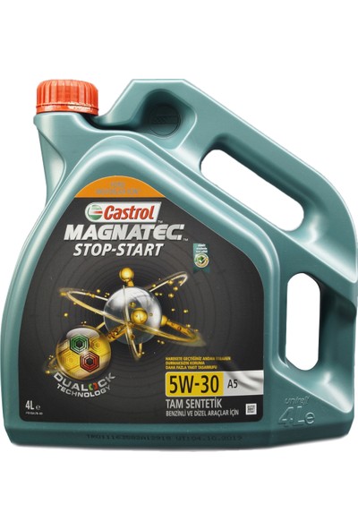 Castrol Magnatec Stop-Start 5W-30 A5 4 Litre Motor Yağı ( Üretim Yılı: 2020 ) Castrol Magnatec Stop-Start 5W-30 A5 4 Litre Motor Yağı ( Üretim Yılı: 2020 )