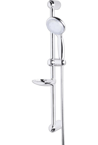 Kupp Luce Işıklı Sabunluklu Sürgülü Duş Seti Kupp Luce Işıklı Sabunluklu Sürgülü Duş Seti
