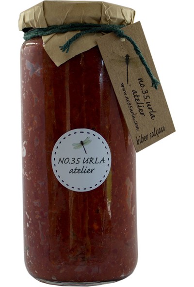 NO35URLA Ev Yapımı Biber Salçası 720GR NO35URLA Ev Yapımı Biber Salçası 720GR