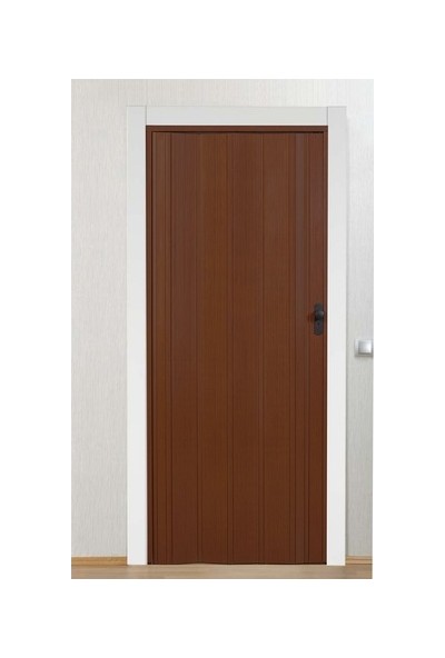 Erikmann Katlanır Akordiyon Pvc Kapı Tek Açılım Ceviz 72 x 205 cm