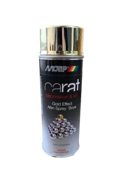 Motip Carat Gold Effect Altın Sprey Boya 400 ml Motip Carat Gold Effect Altın Sprey Boya 400 ml