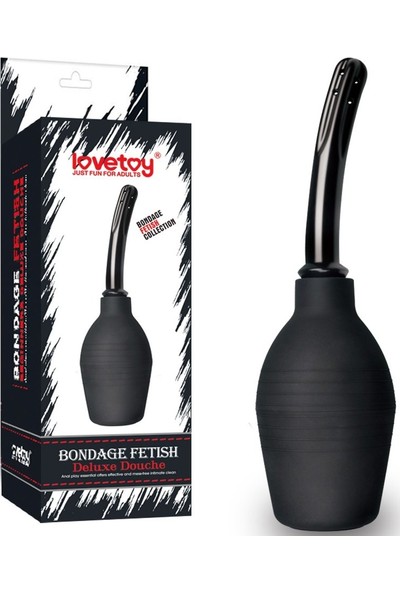 Lovetoy Bondage Fetish Deluxe Douche Anal Temizleme Pompası Lovetoy Bondage Fetish Deluxe Douche Anal Temizleme Pompası