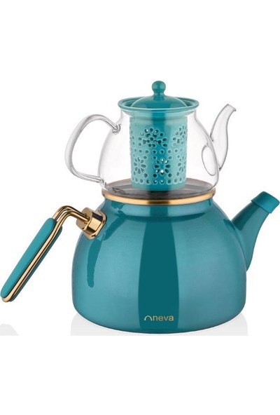 Neva N2808 Sweet Premium Mentol Plus Cam Demlik Seti