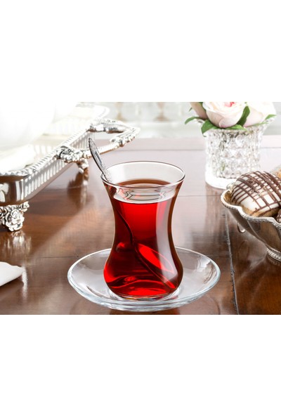 Madame Coco CARLOTTA 6'LI ÇAY BARDAĞI - 120cc Madame Coco CARLOTTA 6'LI ÇAY BARDAĞI - 120cc