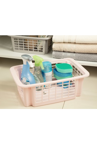 Madame Coco Freman Büyük Sepet - Pudra Madame Coco Freman Büyük Sepet - Pudra