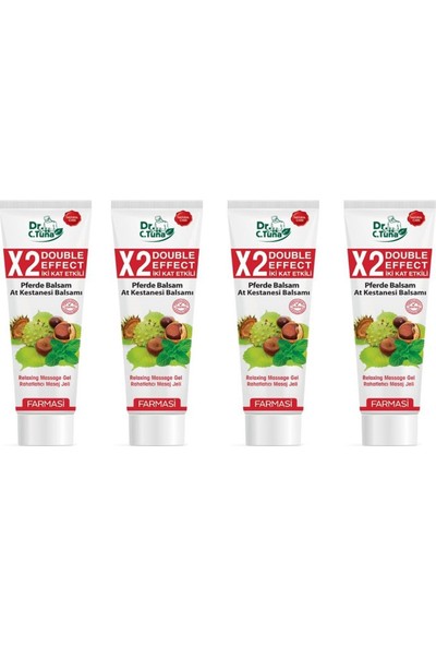 Farmasi Dr. C. Tuna At Kestanesi Balsamı 125 ml 4'lü Masaj Jeli
