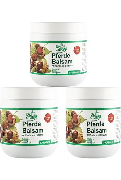 Farmasi Dr.cevdet Tuna At Kestanesi Balsamı Masaj Jeli 500 ml 3'lü Farmasi Dr.cevdet Tuna At Kestanesi Balsamı Masaj Jeli 500 ml 3'lü