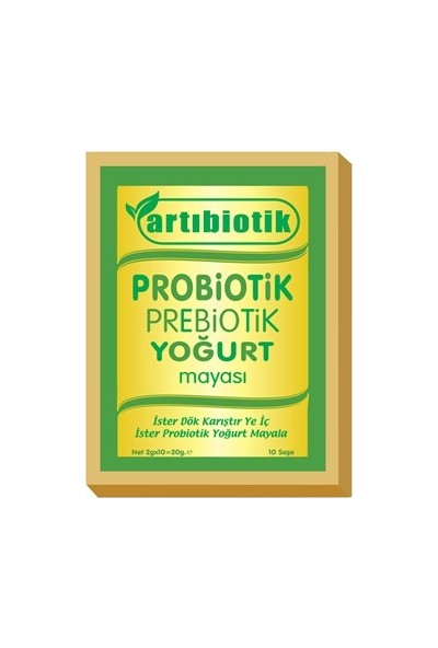 Doğadan Bizim Artıbiotik Probiotik Prebiotik Yoğurt Mayası Doğadan Bizim Artıbiotik Probiotik Prebiotik Yoğurt Mayası