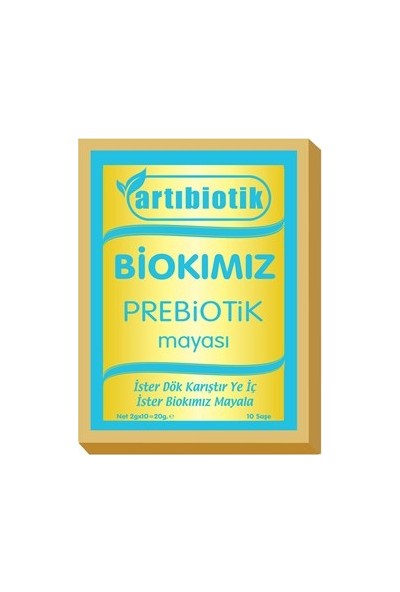Doğadan Bizim Biokımız Prebiotik Mayası Doğadan Bizim Biokımız Prebiotik Mayası