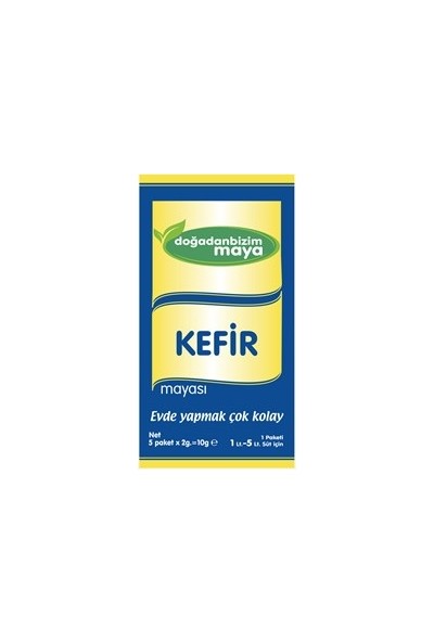 Doğadan Bizim Kefir Mayası 1 Kutu Doğadan Bizim Kefir Mayası 1 Kutu