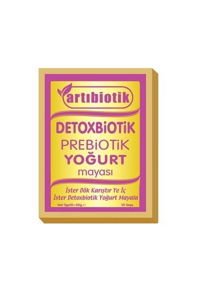 Doğadan Bizim Detoxbiotik Prebiotik Yoğurt Mayası Doğadan Bizim Detoxbiotik Prebiotik Yoğurt Mayası