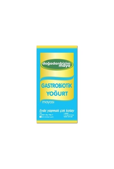 Doğadan Bizim Gastrobiotik Yoğurt Mayası 1 Kutu Doğadan Bizim Gastrobiotik Yoğurt Mayası 1 Kutu