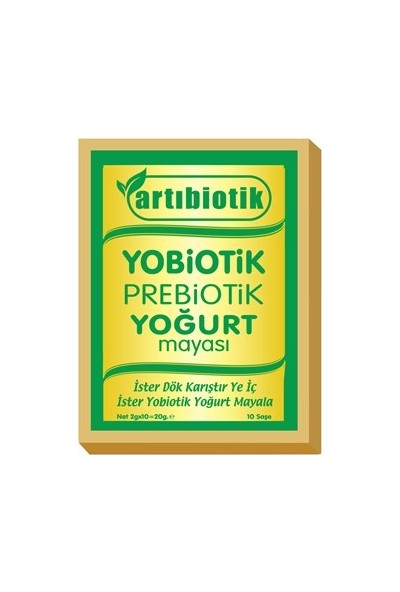 Doğadan Bizim Yobiotik Prebiotik Yoğurt Mayası Doğadan Bizim Yobiotik Prebiotik Yoğurt Mayası