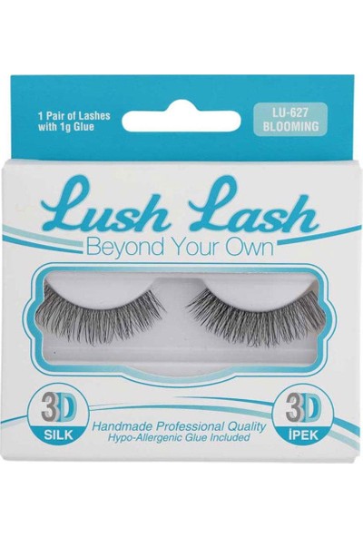 Lush Lash Ipek Kirpik 3D Blooming LU-627 8699067176272