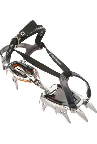 Black Dıamond Contact Strap Kar Kramponu Siyah