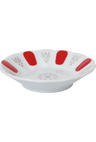 Kayapınar Melamin 6'lı Plastik Çay Tabağı