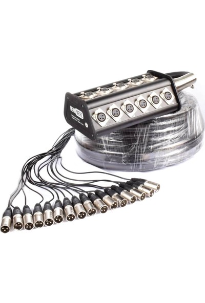Hepa Merz Stage-16C-20M 16 Kanal 20 Metre Multicore Kablolu Hazır Stage Box Hepa Merz Stage-16C-20M 16 Kanal 20 Metre Multicore Kablolu Hazır Stage Box