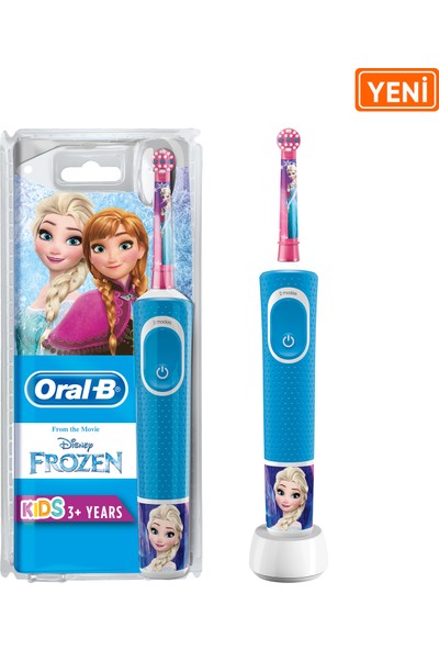 Oral-B Çocuklar İçin Şarj Edilebilir Diş Fırçası D100 Frozen Özel Seri Oral-B Çocuklar İçin Şarj Edilebilir Diş Fırçası D100 Frozen Özel Seri