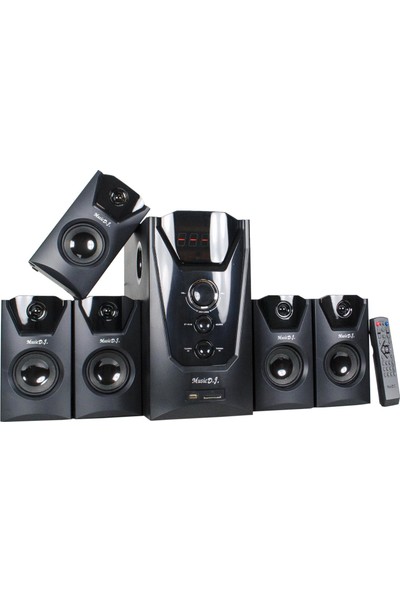 Music D.J MD-9500BT 5.1 Bluetooth Surround Hoparlör Sistemi Music D.J MD-9500BT 5.1 Bluetooth Surround Hoparlör Sistemi