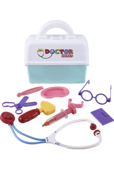 Zuzu Toys Doktor Seti 10 Parça Çantalı Zuzu Toys Doktor Seti 10 Parça Çantalı