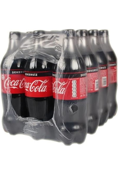 Coca-Cola Zero Şekersiz 1 l 12'li