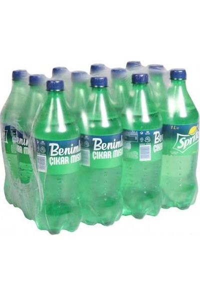 Sprite Gazoz 1 l 12'li Sprite Gazoz 1 l 12'li