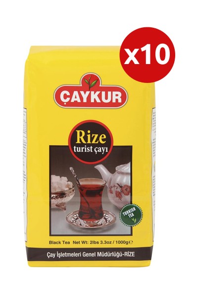 Çaykur Rize Turist Çay 1000 gr x 10'lu