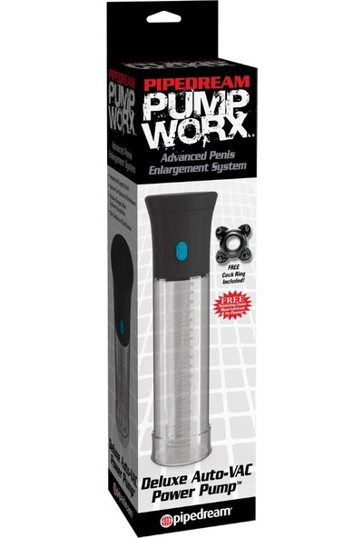 Pipedream Deluxe Auto-Vac Pump Otamatik Penis Pompası Pipedream Deluxe Auto-Vac Pump Otamatik Penis Pompası