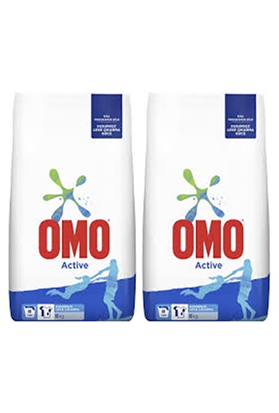 Omo Matik Active Toz Deterjan 10 kg 2 Adet Omo Matik Active Toz Deterjan 10 kg 2 Adet
